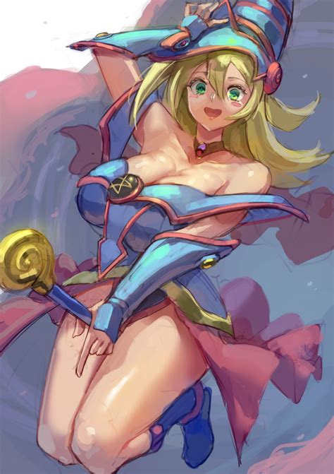 Dark Magician Girl Yu Gi Oh Drawn By Kazo Kazozakazo Danbooru