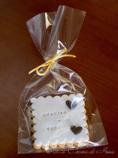 Galletas Gracias por todo La Cocina de Inma López