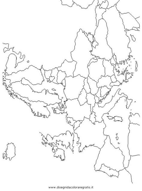 Planisfero Da Colorare Formato A4