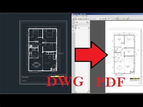 Transformar de DWG a PDF Fácil YouTube