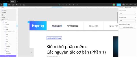 Figma kỳ 6 Tạo prototype cơ bản trên Figma LaptrinhX
