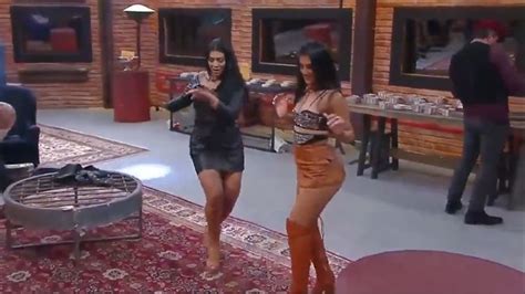Bia Miranda dança o hit Conga em festa de A Fazenda