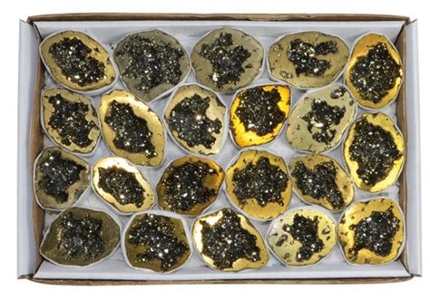 Crystal Geodes Goldrush Spirituele Winkel