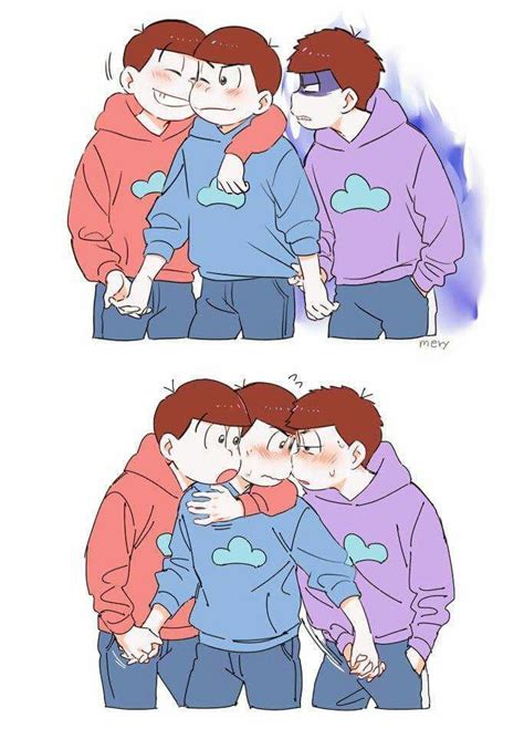 Imágenes de Osomatsu san shippeos y mas Oso x Kara x Ichi 14 2