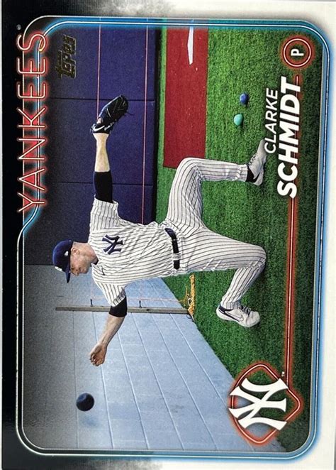 Clarke Schmidt Topps Golden Mirror Image Variation Ssp