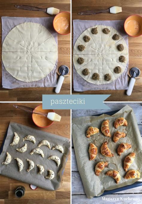 Paszteciki Z Ciasta Francuskiego Z Kapust I Pieczarkami Magazyn Kuchenny