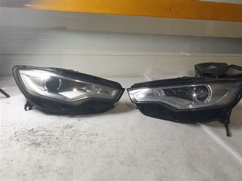 Audi A C Lampy Prz D Komplet Bixenon Led G E G E