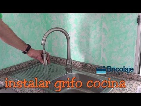 Cómo INSTALAR un GRIFO de COCINA YouTube