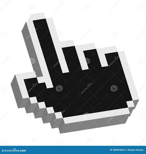 Pixel D Mouse Cursor Mouse Hand Cursor Computer Mouse Click Cursor