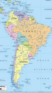 Descubre El Mapa De Am Rica Del Sur Con Sus Pa Ses