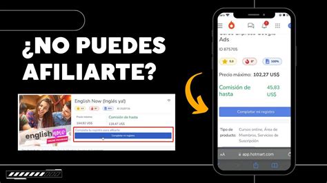 NO PUEDES AFILIARTE A LOS PRODUCTOS EN HOTMART Cómo COMPLETAR Mi