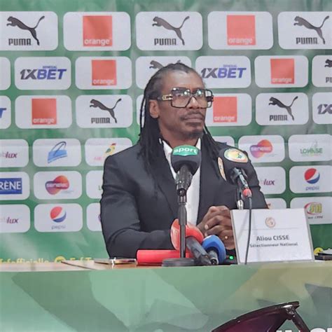 Sénégal L equipe Nationale du Sénégal c est chez lui Aliou Cissé