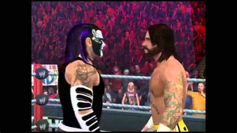WWE SmackDown Vs RAW 2011 Jeff Hardy Vs Cm Punk Summerslam 2009