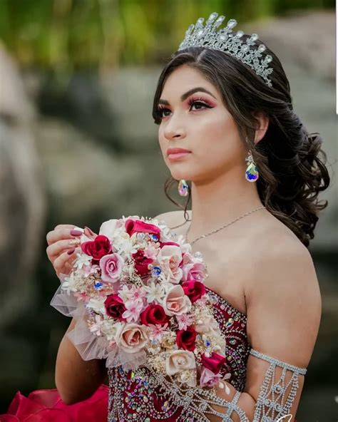 Quinceanera Hairstyles With Tiara Down