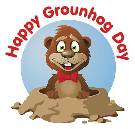 Groundhog Day Clip Art