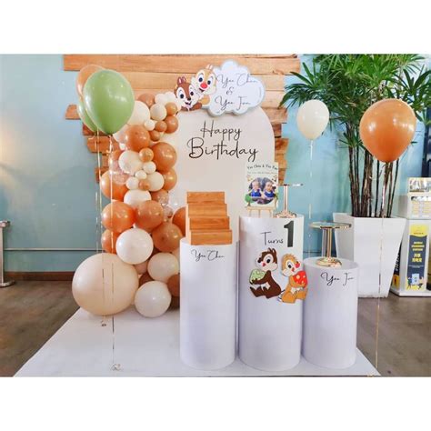 Backdrop 4ft W X 7 5ft H Chip N Dale Theme KP10 Airjoy Balloons