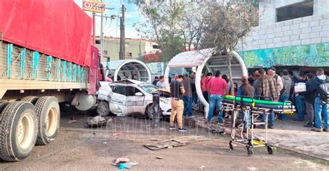 Hoy Tamaulipas Tamaulipas Un Muerto Y 15 Lesionados Dejo Choque