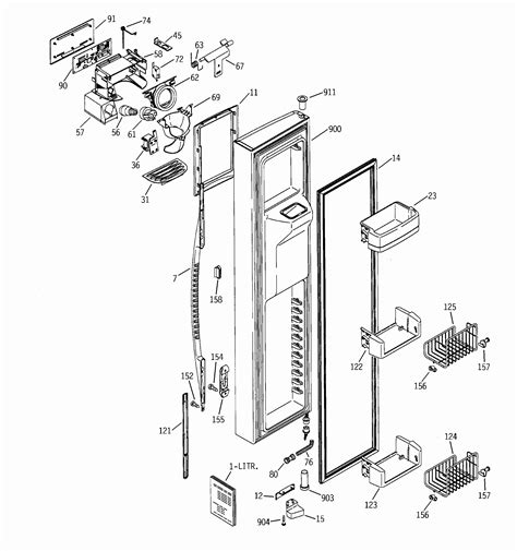 Whirlpool Refrigerator Diagram Parts