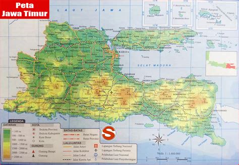 Peta Jawa Timur Lengkap Pembagian Wilayah Geografis Dan Demografis