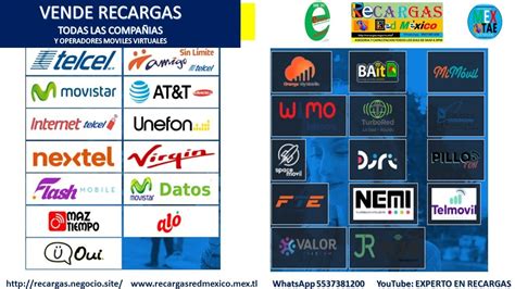 VENDER RECARGAS Todas las compañías y OMV YouTube