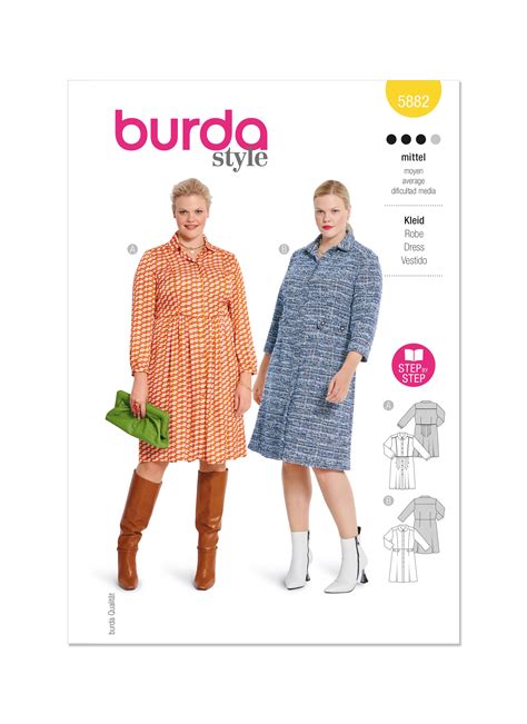 Burda Misses Dress
