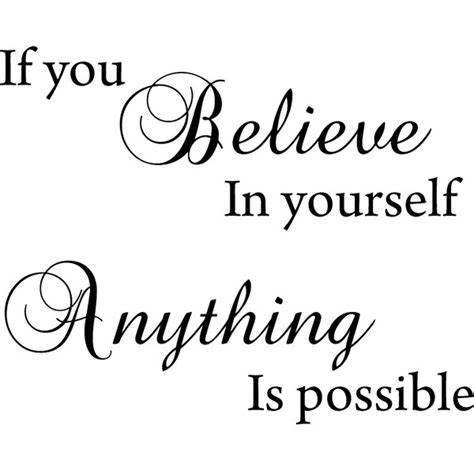 Winston Porter If You Believe In Yourself Anything Is Possible