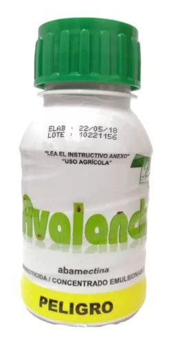 Avalanch Abamectina Araña Acaros Minador Insecticid 240ml Cuotas sin