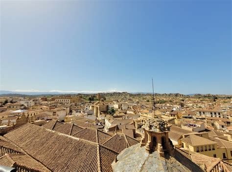 Foto Vistas desde el campanario de la catedral Guadix Granada España
