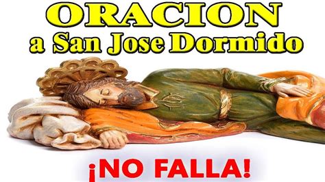 San José Dormido oración para que Dios se presente en tus sueños YouTube
