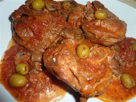 Osso bucco de dinde à la tomate et aux vins cuits Recette Ptitchef