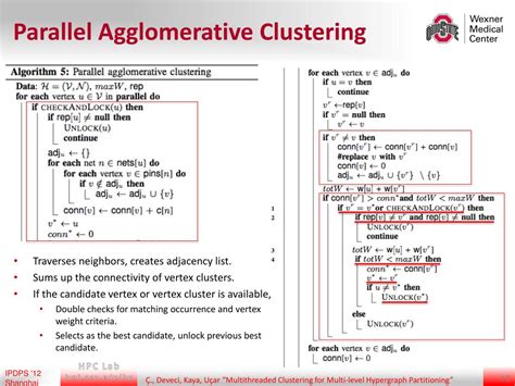 ppt multithreaded clustering for multi level hypergraph partitioning powerpoint presentation