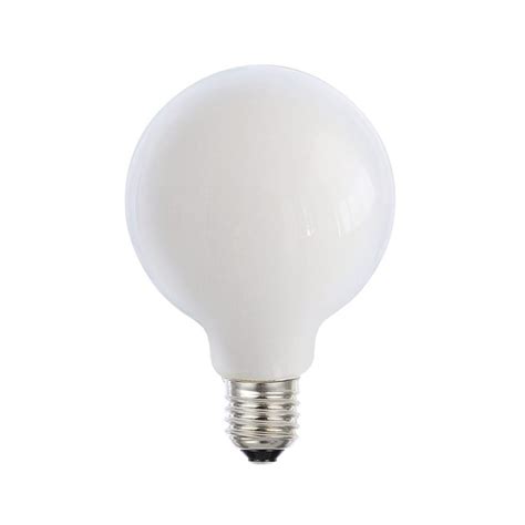 ES E27 G95 LED 8W Opal Dimmable Nottingham Lighting Centre