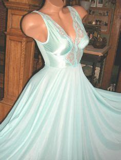 Granny In A Sheer Nightgown And A Garterbelt By Slipwatcher Nylon