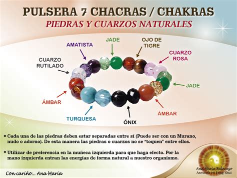 Pulsera De Las 7 Chacras Chakras Para Equilibrar La Salud Emocional