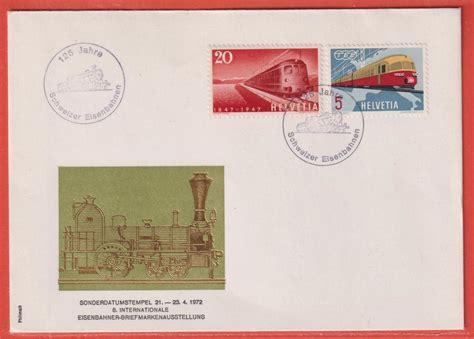 Sonderstempel 125 Jahre Schweizer Eisenbahnen Kaufen Auf Ricardo