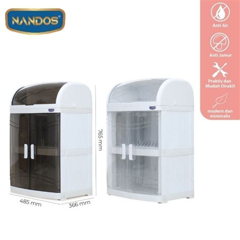 Jual Rak Piring Plastik Premium Milano Nandos Mini Diahrack 4101
