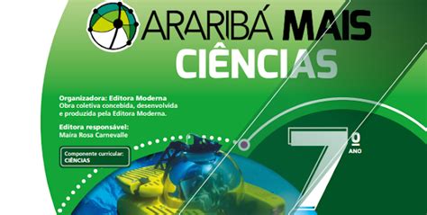 Blog de Biologia Livro Didático para baixar em PDF Araribá Mais