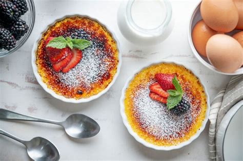 Crème brûlée à la vanille cozinium