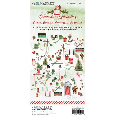 Christmas Spectacular 2023 Laser Cut Outs Elements 786724924319