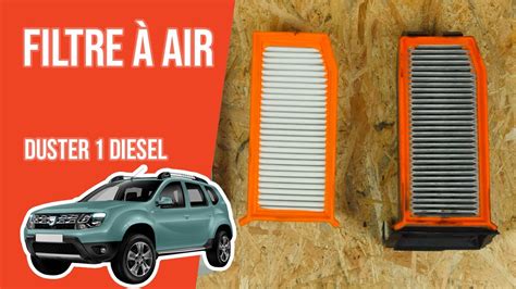 Changer le Filtre à air Duster 1 1 5 dCi YouTube