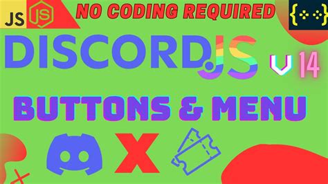 Discord Button And Menu Tickets Discord Js V14 Visa2Code