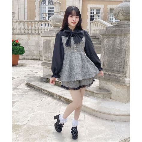 ロジータ ROJITA BIGリボンツイードセットアップ ブラック ファッション通販 FASHION WALKER