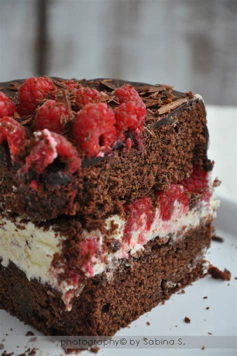 Due Bionde In Cucina Torta Al Cioccolato Con Lamponi E Crema Al Mascarpone