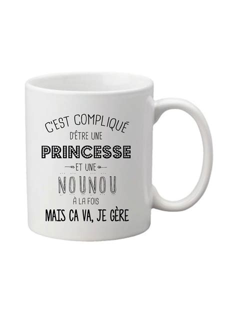 Mug tasse céramique imprimé citation C est compliqué d être une