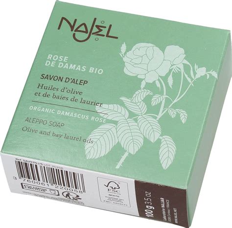 Najel Aleppo Seife Damaszener Rose 100 G Ecco Verde Onlineshop