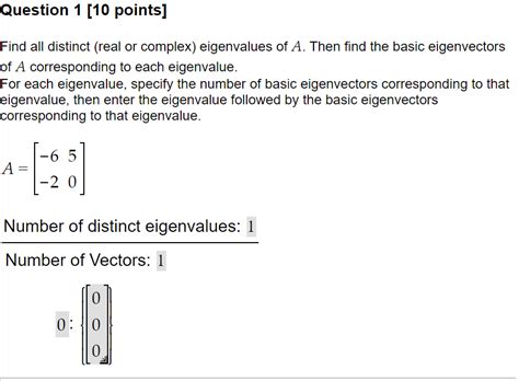 Solved Question Points Find All Distinct Real Or Chegg
