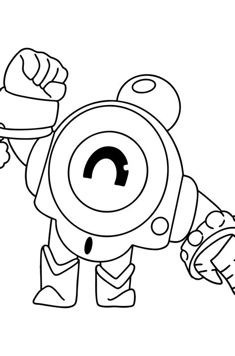 Ausmalbild Nani Malen Brawl Stars Online Und Drucken