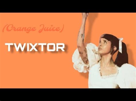 Melanie Martinez Orange Juice Music Video Twixtor 4k Quality YouTube