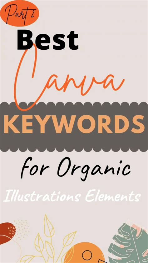 Best Canva Keywords For Organic Illustrations Elements Artofit