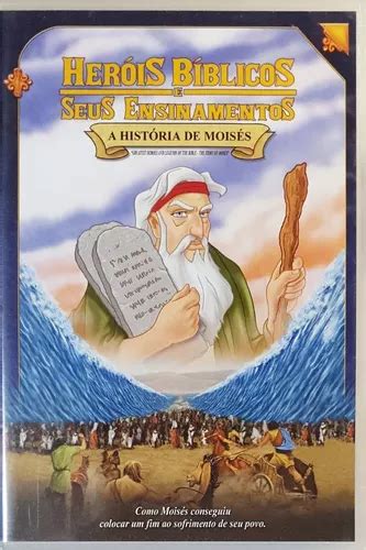Dvd História De Moisés Heróis Bíblicos E Seus Ensinamentos